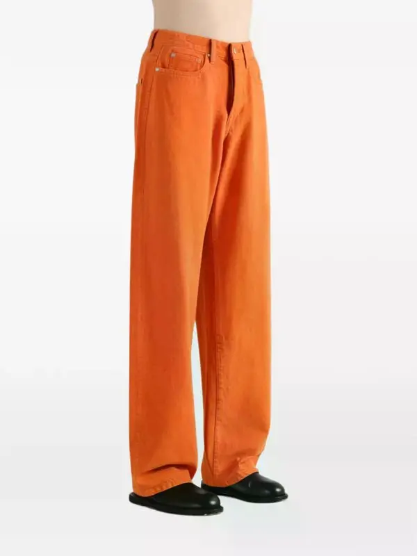 THE ELDER STATESMAN Wide-leg Jeans