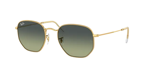 Ray-ban Hexagonal Frame Sunglasses - Green Vintage