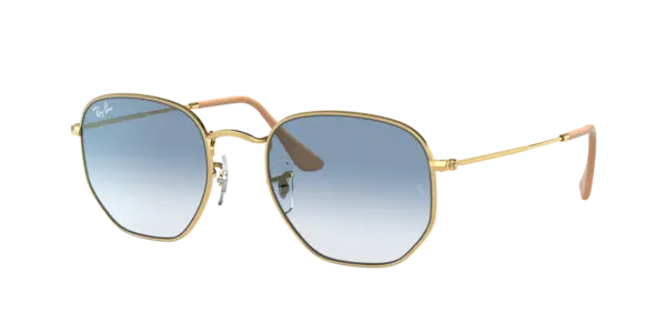 Ray-ban Hexagonal Frame Sunglasses - Light Blue Gradient