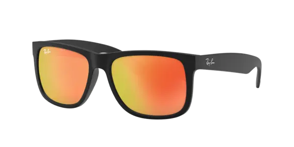 Ray-ban Justin Color Mix Sunglasses - Red Mirror