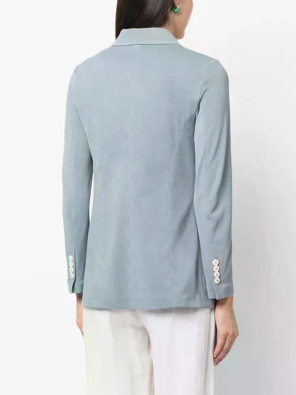 CIRCOLO 1901 Periwinkle Blue Double-breasted Blazer