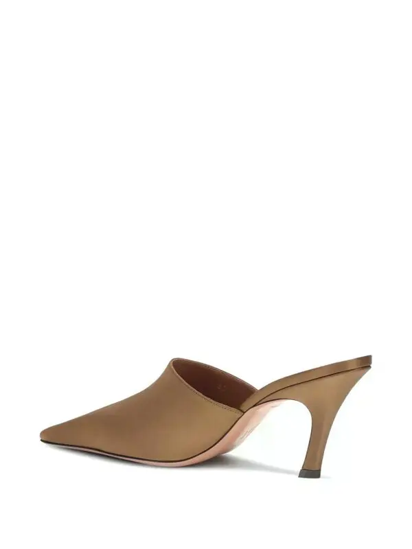 Amina Muaddi Jamie Pointed-toe Mules