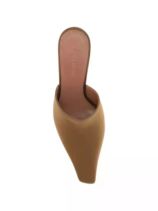Amina Muaddi Jamie Pointed-toe Mules