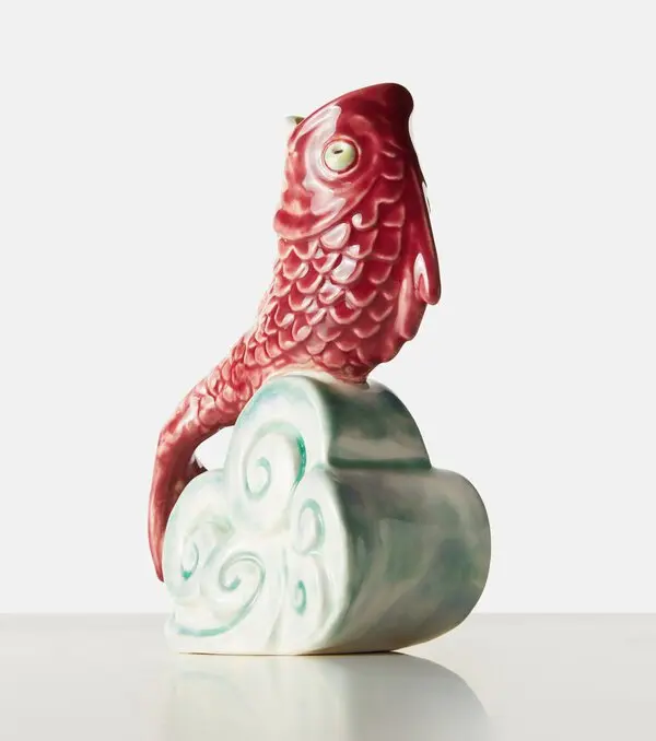 BORDALLO PINHEIRO Fish Earthenware Candle Holder