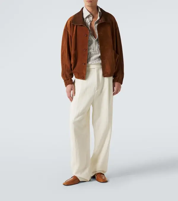 Zegna Striped Silk Shirt