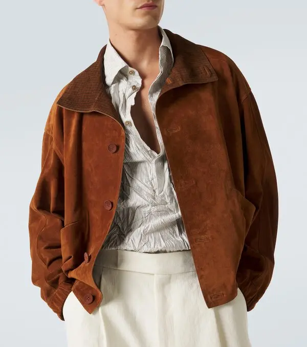 Zegna Striped Silk Shirt