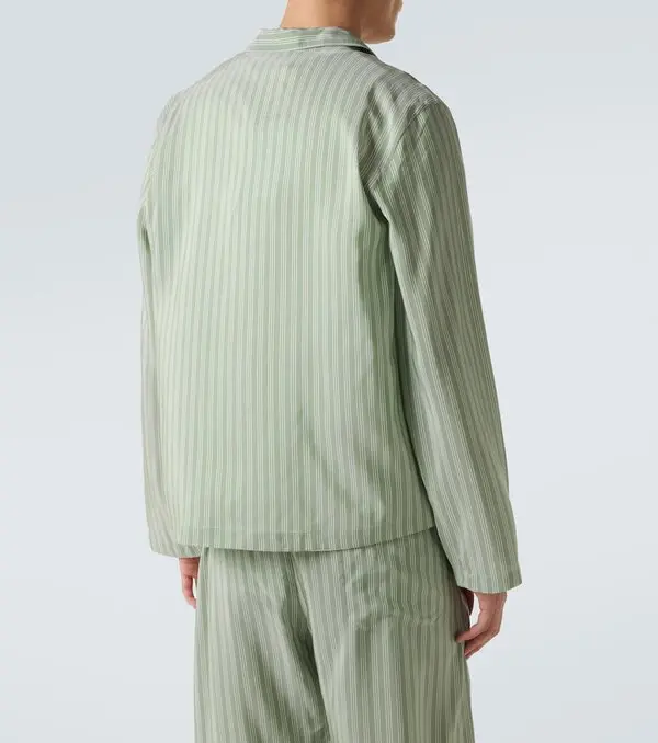 BODE Sylvan Striped Silk Shirt