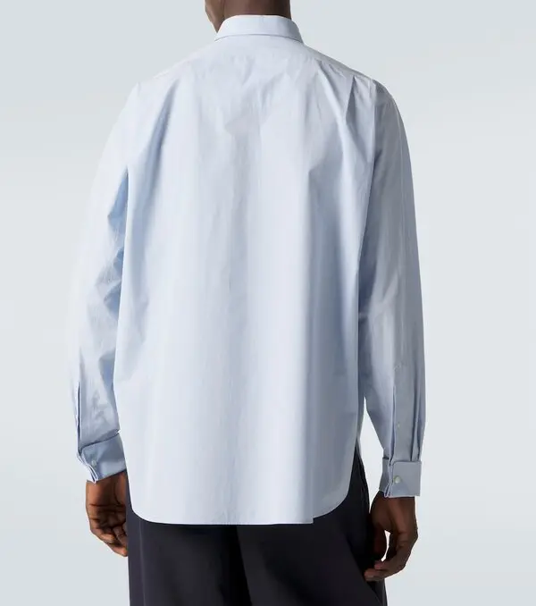 THE ROW Melchior Cotton Poplin Shirt