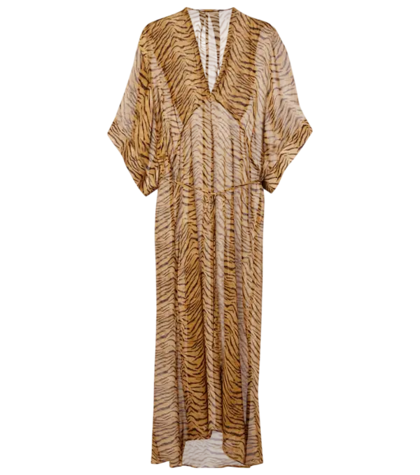 VIX PAULA HERMANNY X Rosie Huntington-whiteley Megan Beach Cover-up - Beige