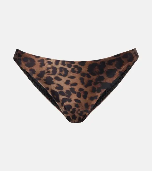 VIX PAULA HERMANNY X Rosie Huntington-whiteley Basic Bikini Bottoms - Brown
