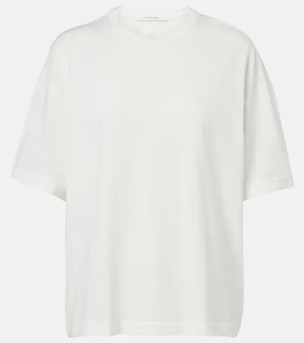 SLVRLAKE Boyfriend Cotton Jersey T-shirt - White