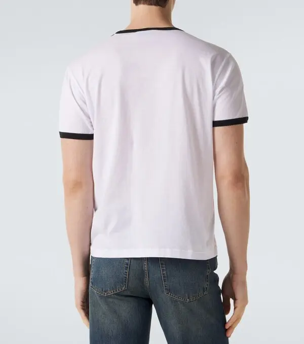 Gucci Web Stripe Cotton Jersey T-shirt
