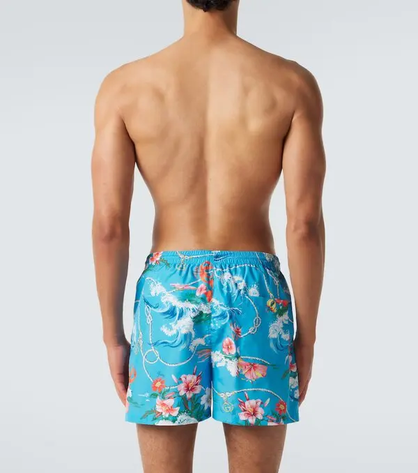 Gucci Floral Swim Trunks