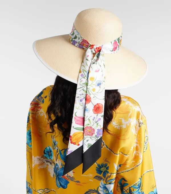 Gucci Wide Brim Sun Hat