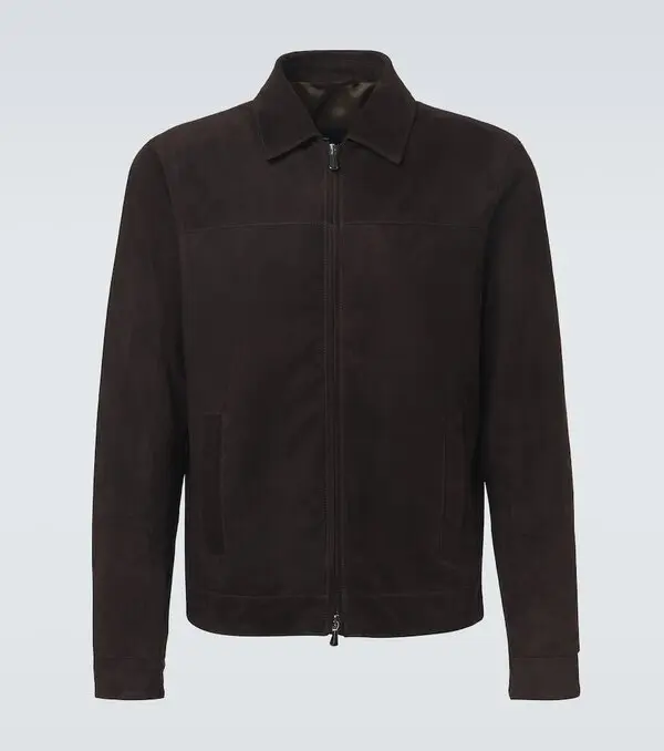 Thom Sweeney Suede Leather Jacket