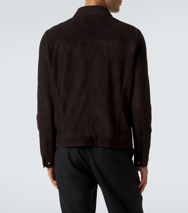Thom Sweeney Suede Leather Jacket