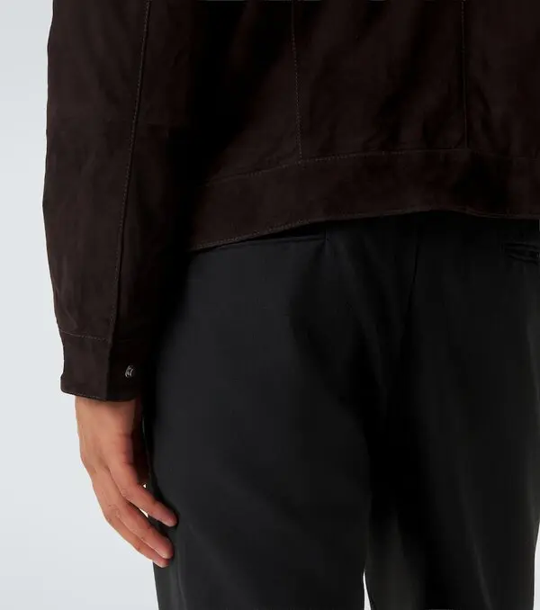 Thom Sweeney Suede Leather Jacket