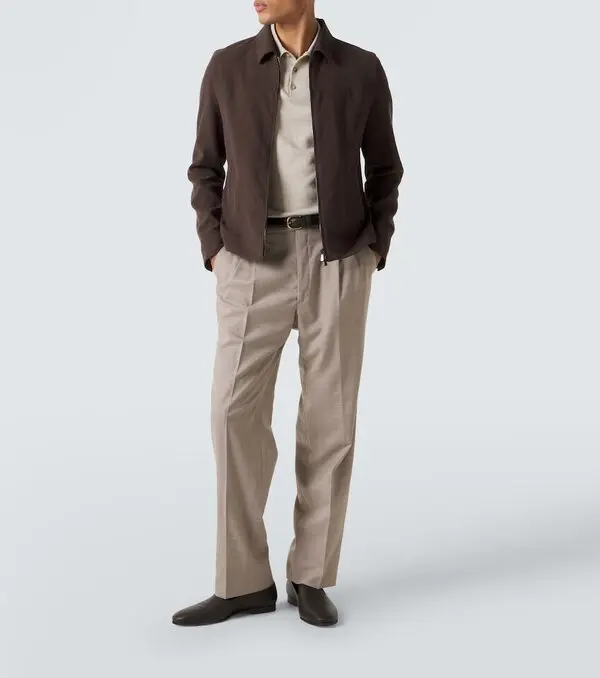 Thom Sweeney Dark Linen Jacket