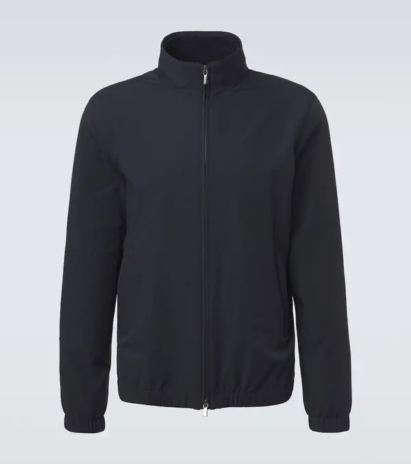 Thom Sweeney Technical Bomber Jacket - Blue