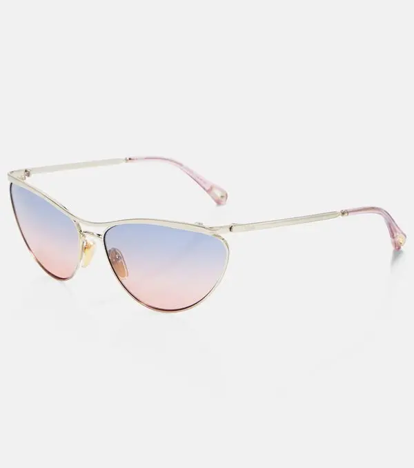 Chloé Cat-eye Sunglasses - Gold