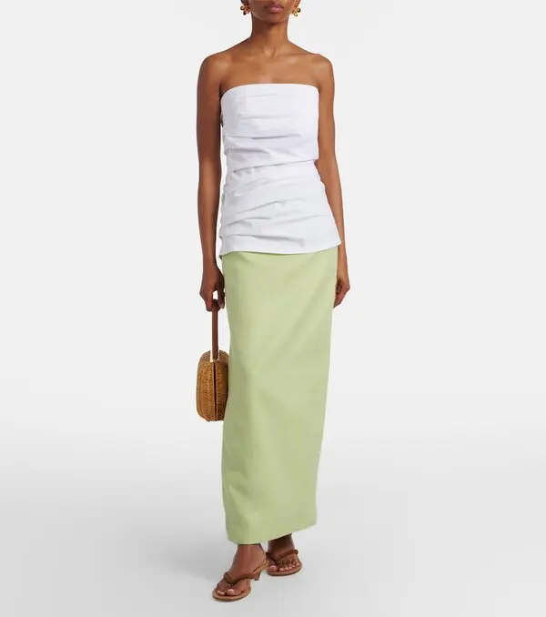 SIR. Linen Maxi Skirt