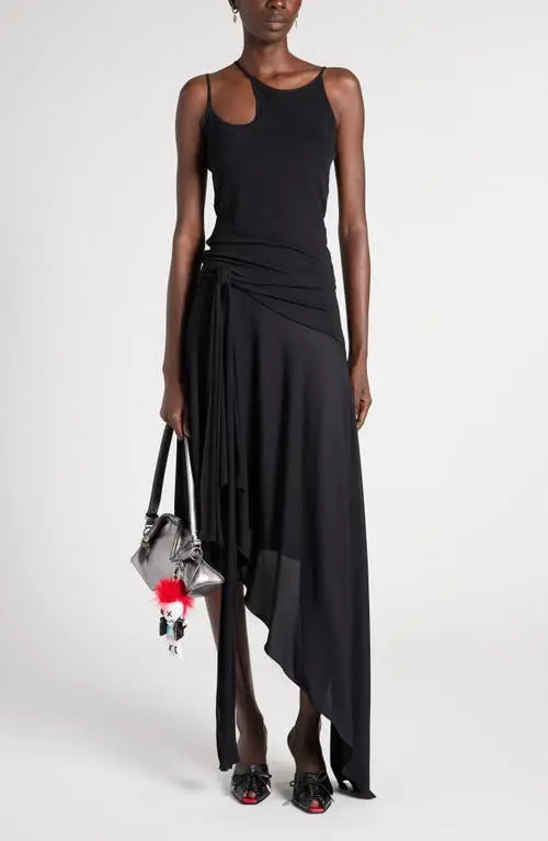 Alexander McQueen Asymmetric Jersey Camisole