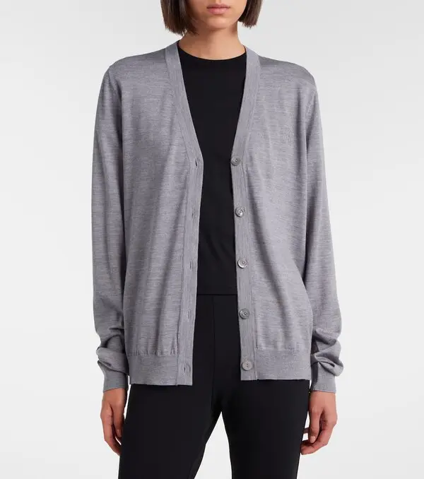 Gucci Wool Cardigan With Embroidery