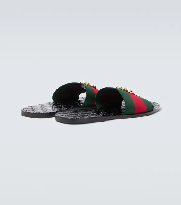 Gucci Riviera Double G Slides