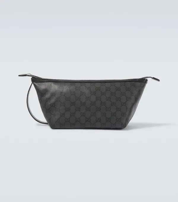 Gucci Gg Canvas Toiletry Bag - Black