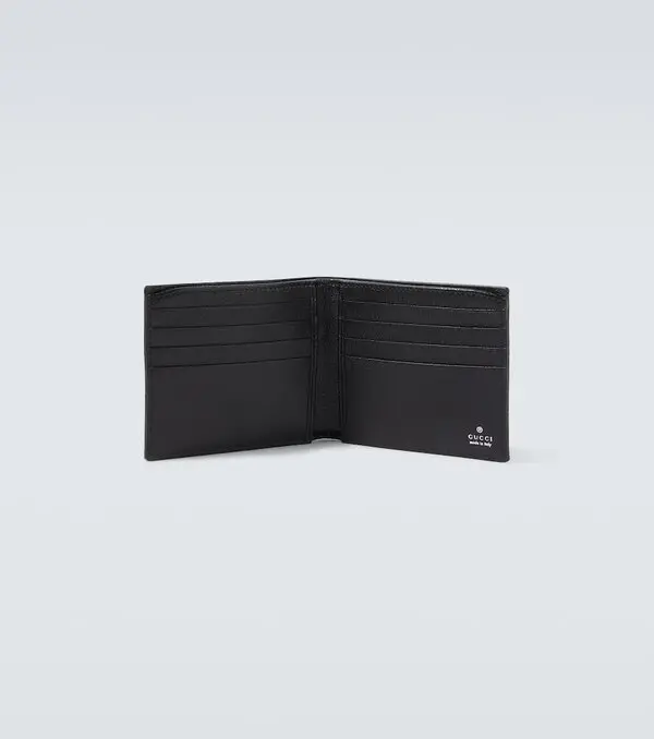 Gucci Essence Classic Gg Canvas Bi-fold Wallet