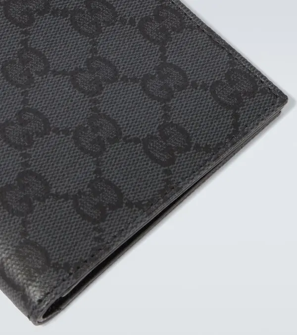 Gucci Essence Classic Gg Canvas Bi-fold Wallet