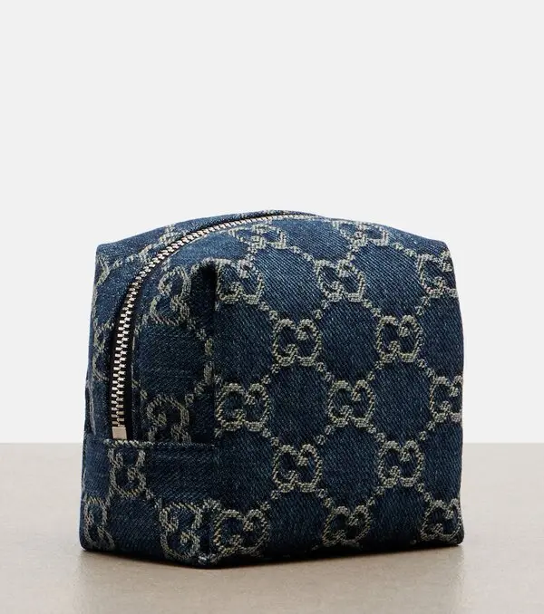 Gucci Essence Classic Mini Denim Makeup Bag