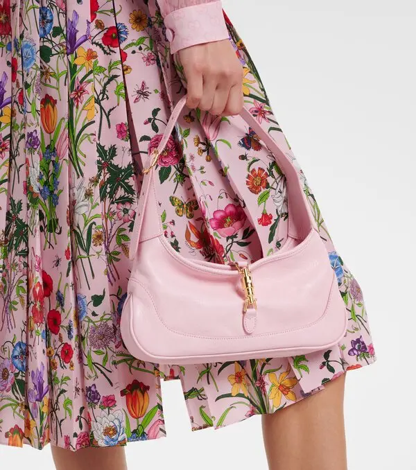 Gucci Jackie Slim Shoulder Bag - Pink