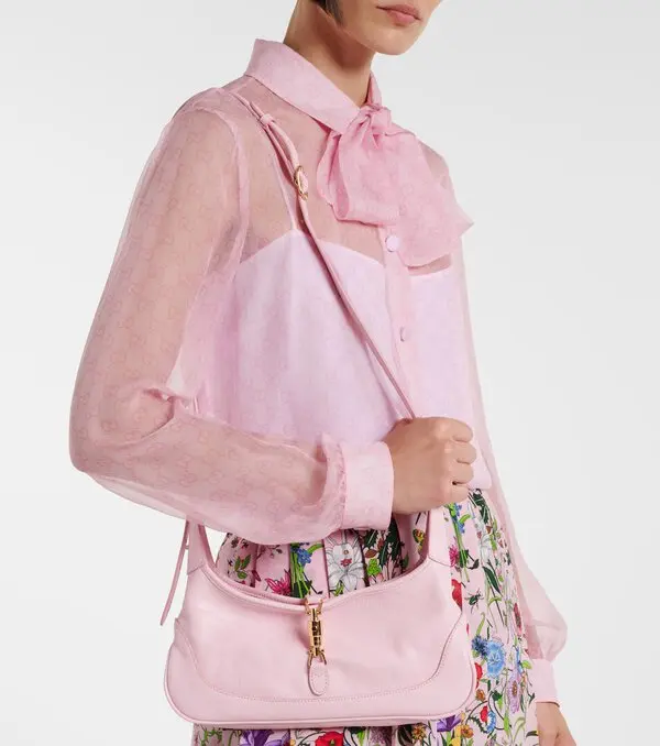 Gucci Jackie Slim Shoulder Bag - Pink
