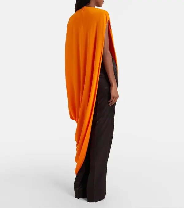 TOM FORD Pleated Silk Straight Pants - Brown