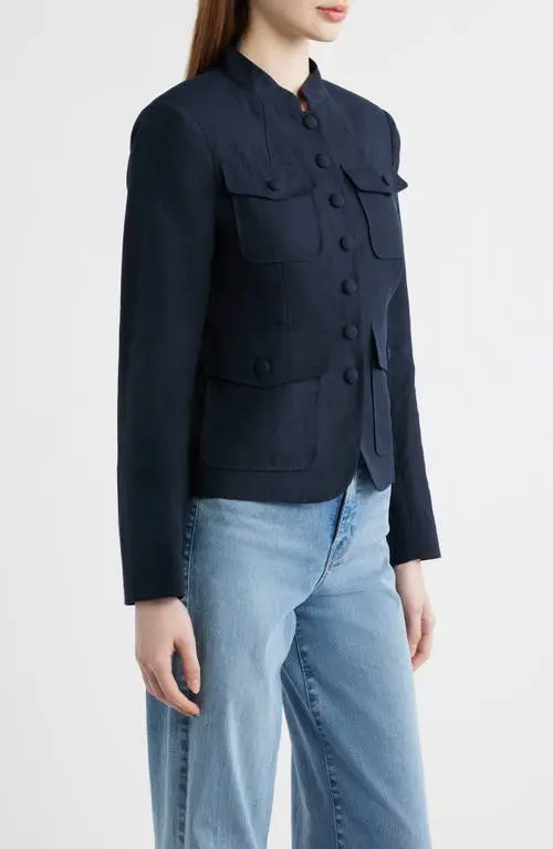 Rag & Bone Mercer Lyocell & Linen Blazer - Sal