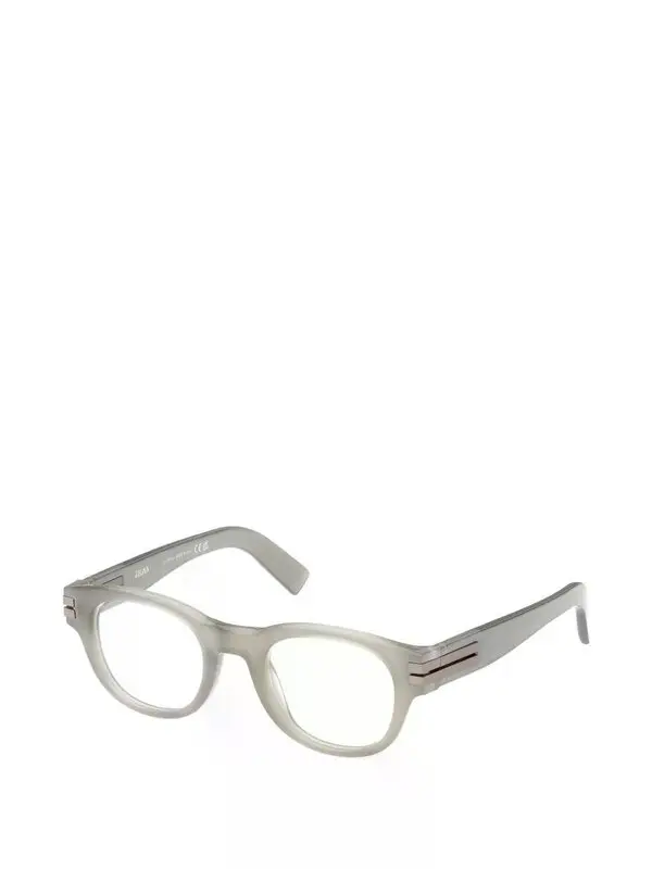 Zegna Round Frame Eyeglasses