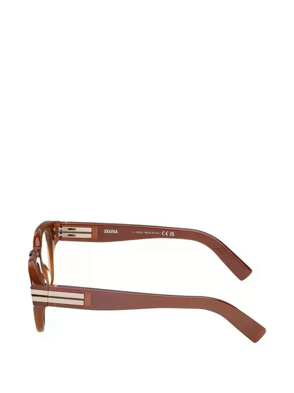 Zegna Round Frame Eyeglasses