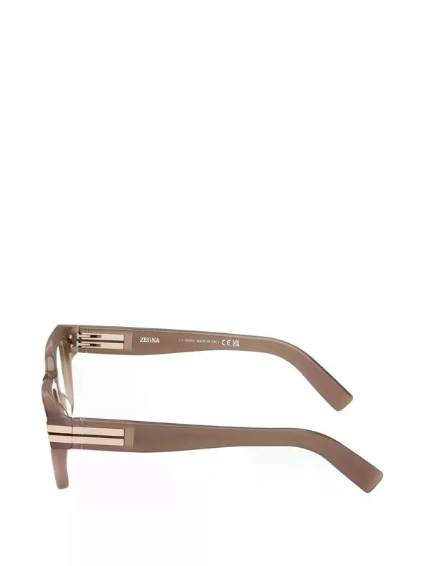 Zegna Rectangle-frame Glasses