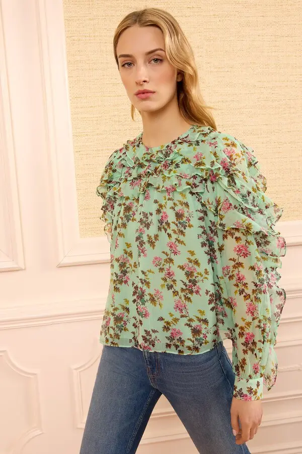 Ulla Johnson Willow Silk Blouse