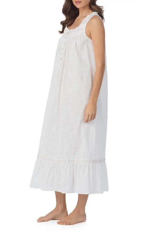 Eileen West Sleeveless Cotton Lawn Ballet Nightgown