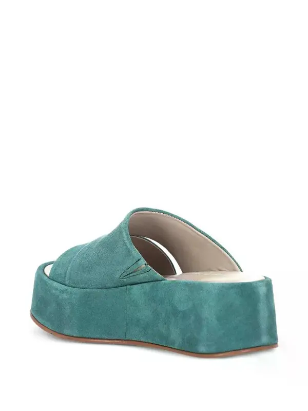 PATRIZIA BONFANTI Sunny Platform Sandals - Blue