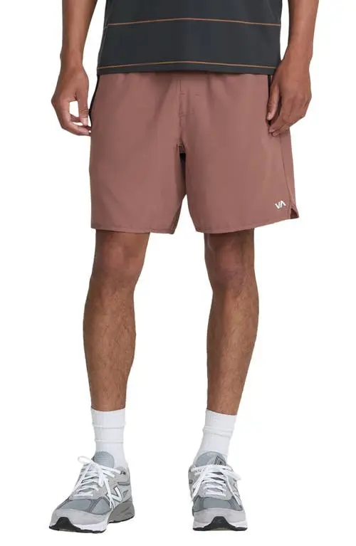 Rvca Yogger Stretch Shorts - Rust