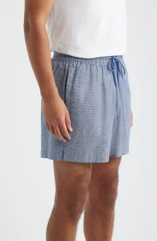 Daniel Buchler Slub Linen & Cotton Pajama Shorts