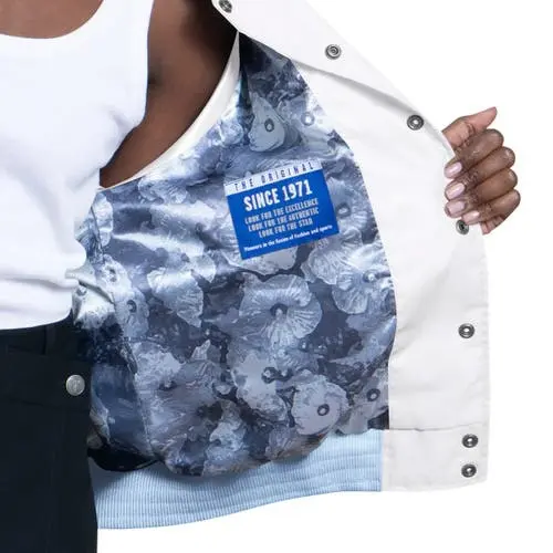 STARTER White New York Yankees Blitz Varsity Raglan Full-snap Satin Jacket