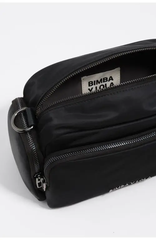 Bimba Y Lola Nylon Pocket Rectangular Crossbody Bag