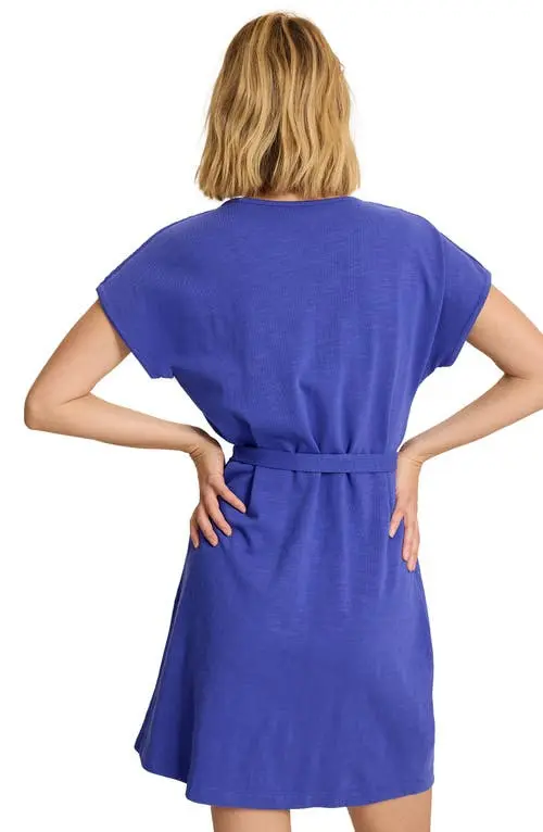 Tommy Bahama Sunset Harbor Eyelet Trim Dress - Bold Blue