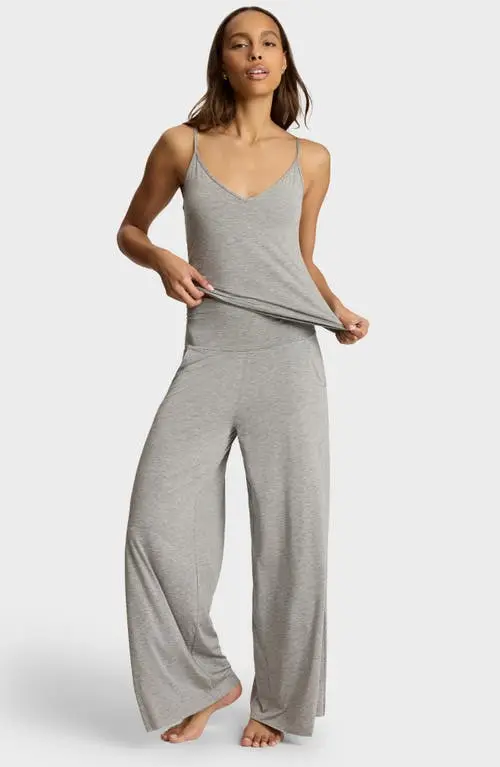Commando Butter V-neck Shelf Bra Camisole - Heathered Gray