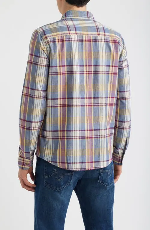 Ag Wayne Plaid Button-up Work Shirt
