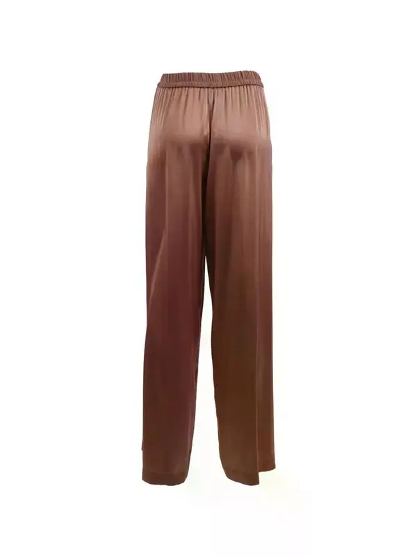 FORTE_FORTE Satin Elasticated Trousers